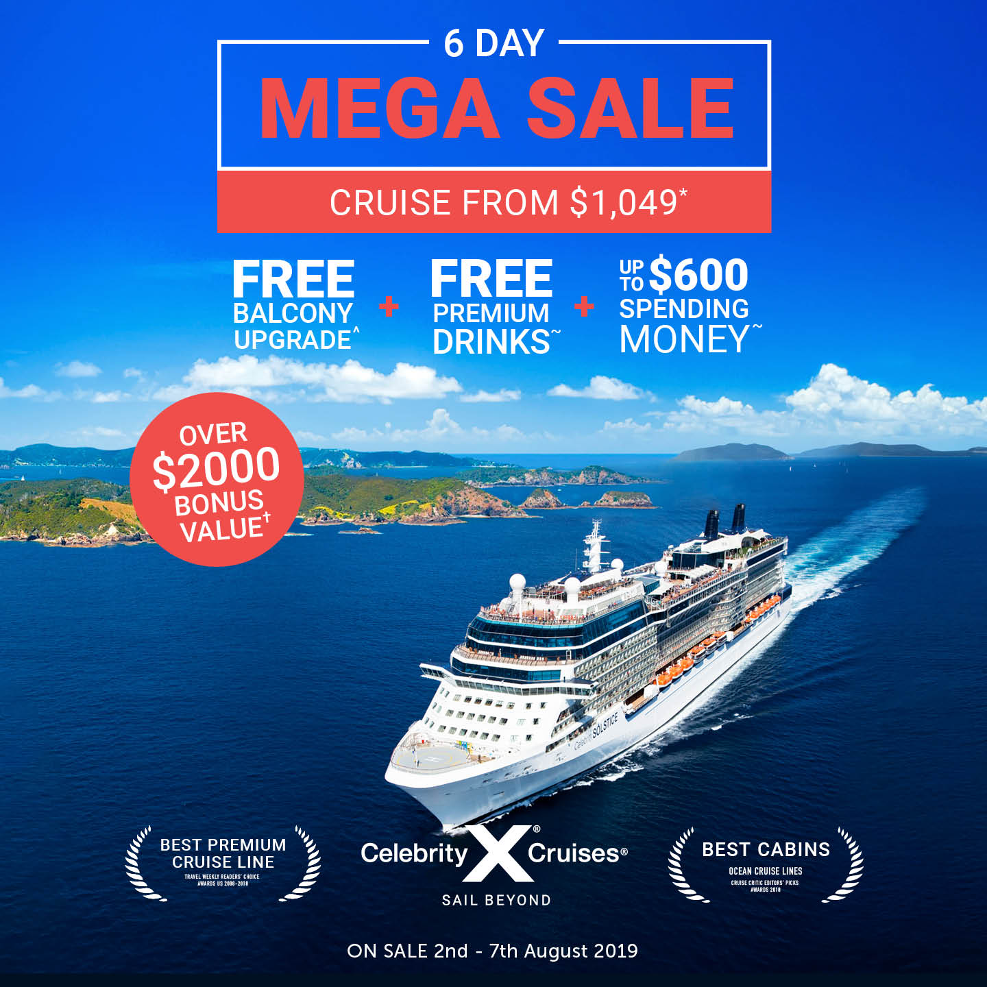 Cruise Offers Australia. Cruise Deals from Sydney, Melbourne, Brisbane ...