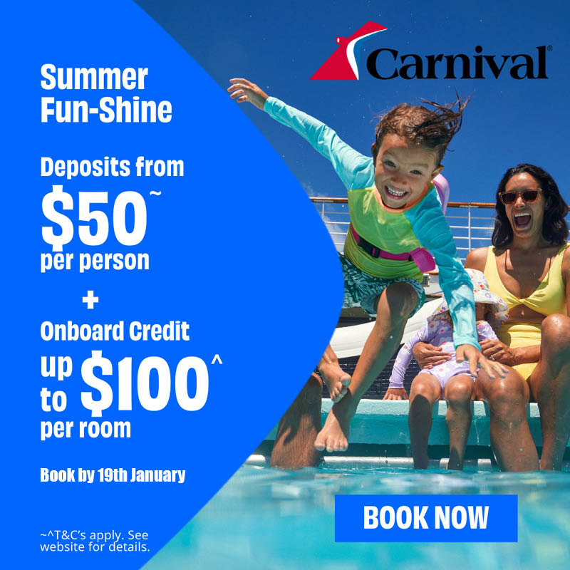 Carnival Encounter Brisbane Cruises: 2025-2026 Itineraries & Deals ...