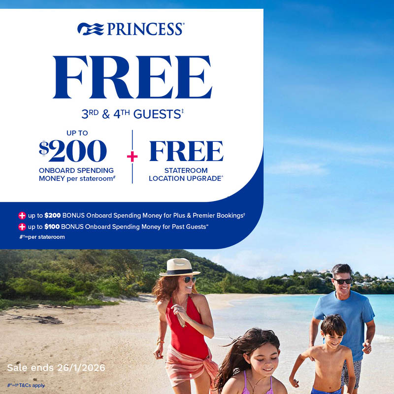 Crown Princess Cruises 2025-2026 | Luxury Sailing from Australia Ports ...
